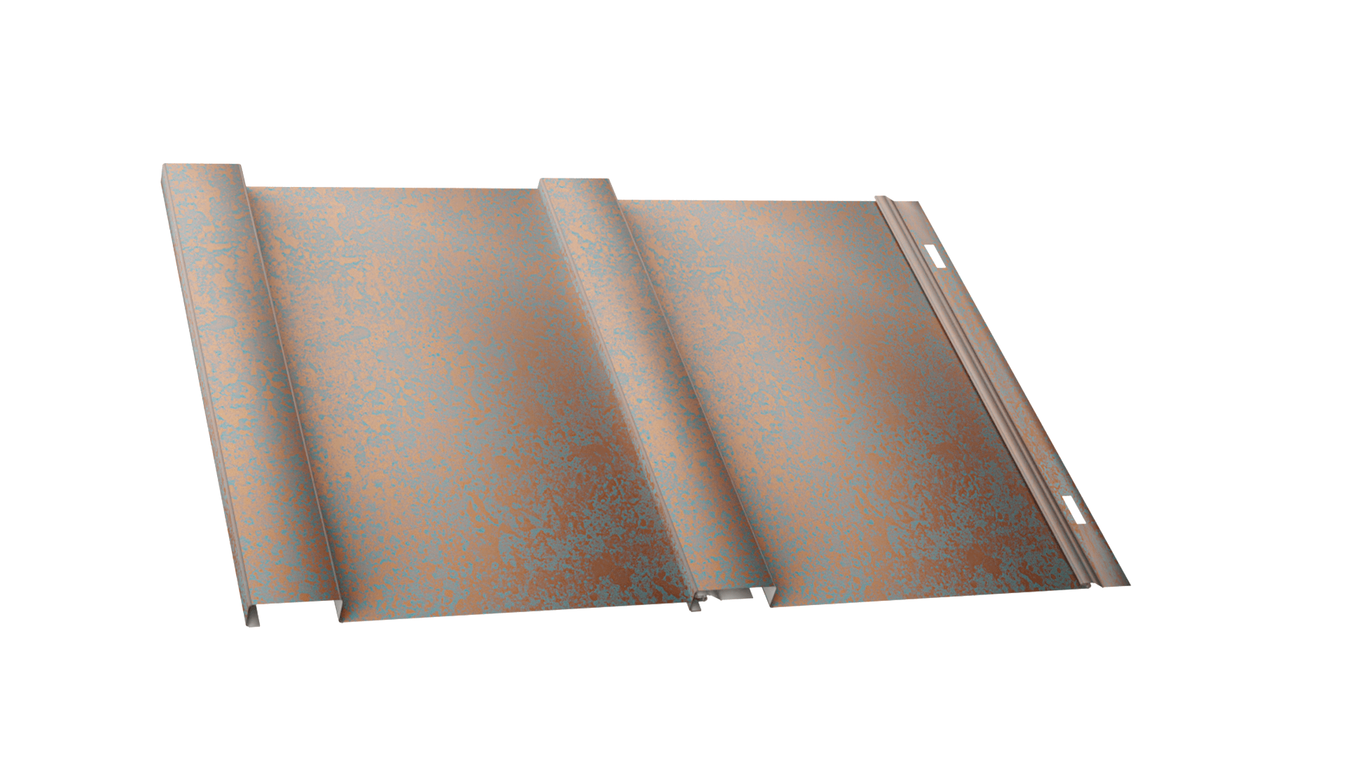 Aged Copper® Coil, Flats, Metal Roofing