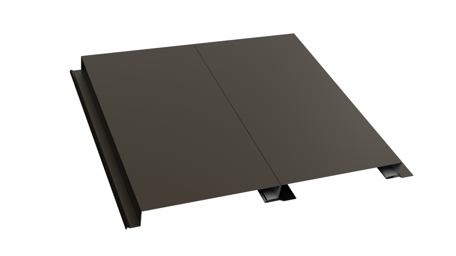 Metal Roofing, Siding, and Wall Panels in Burnished Slate