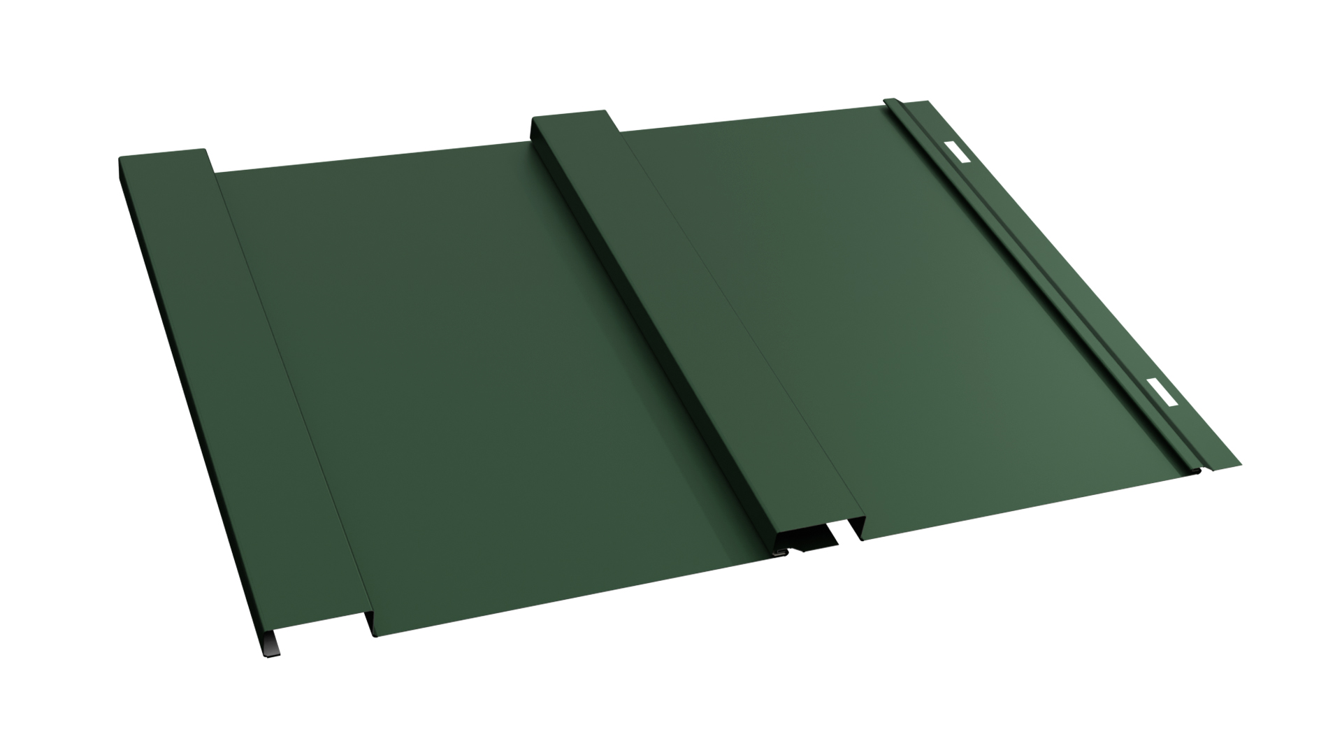 Metal Roofing, Siding, and Wall Panels in Classic Green