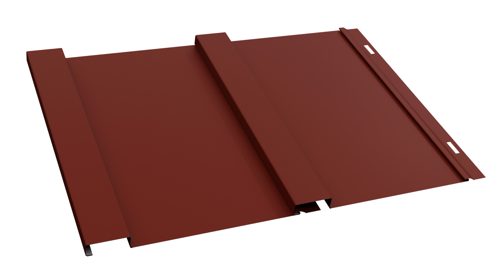 Metal Roofing, Siding, and Wall Panels in Colonial Red