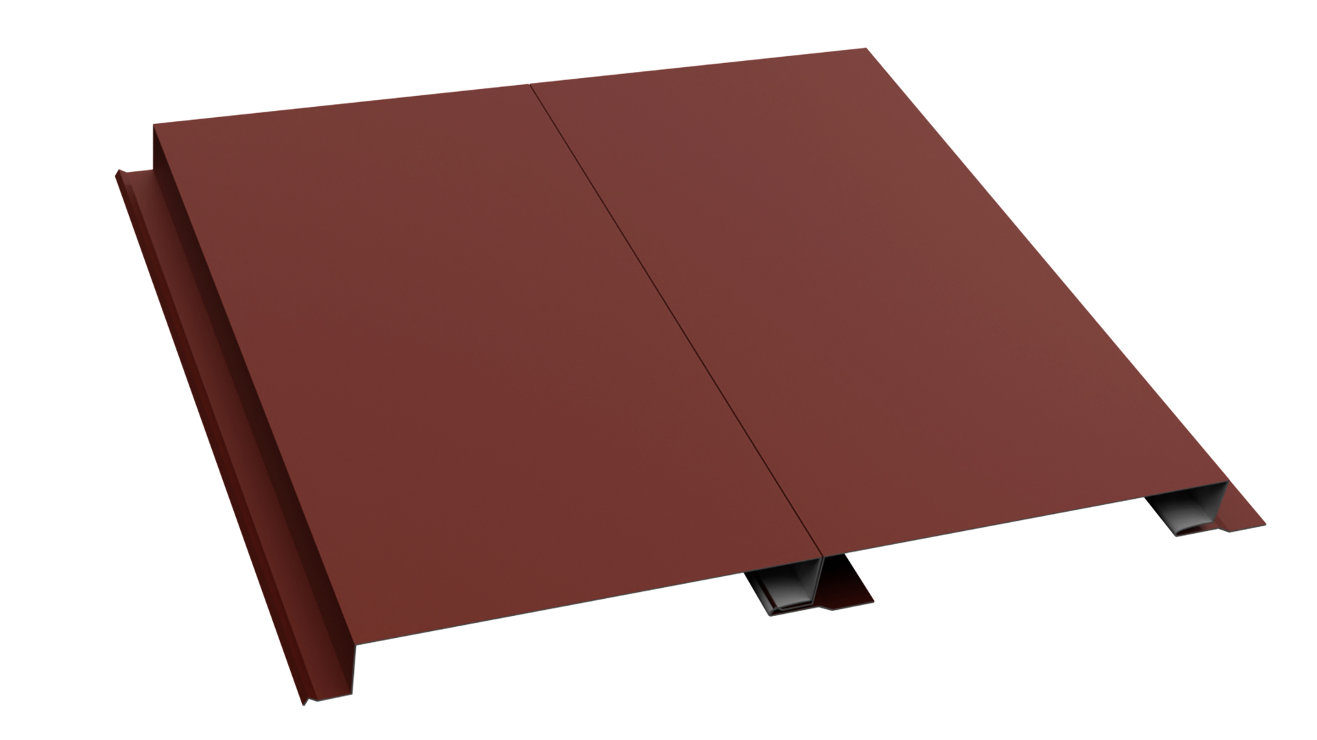 Metal Roofing, Siding, and Wall Panels in Colonial Red