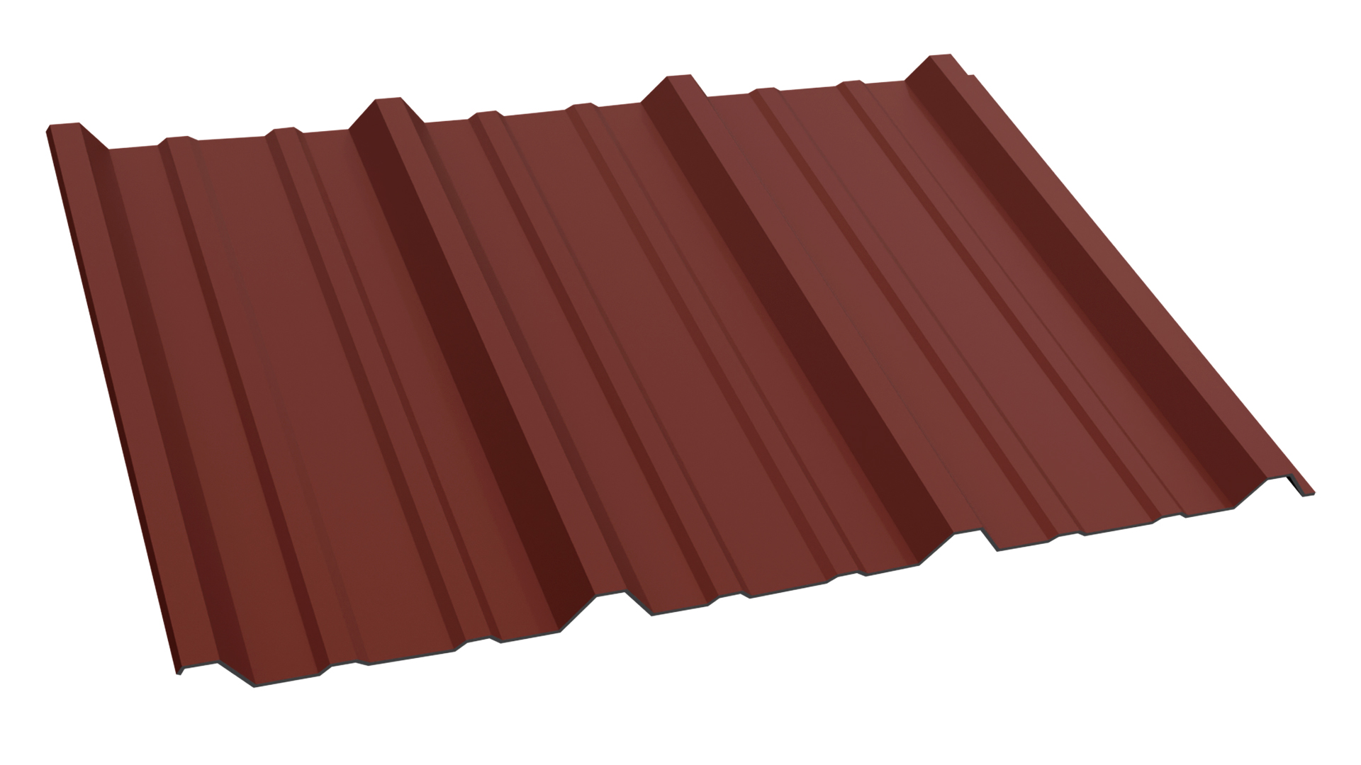 Metal Roofing, Siding, and Wall Panels in Colonial Red
