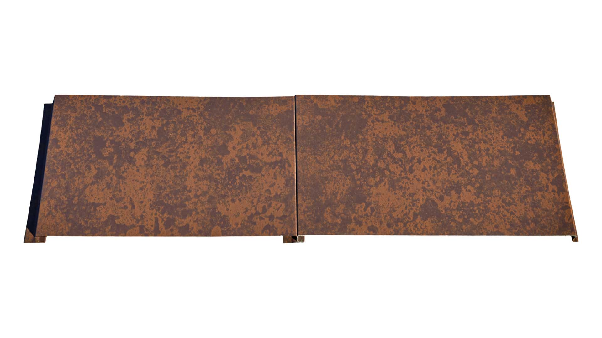 Fresh Rust® Metal Roof Panels - Painted To Look Like Real Rust