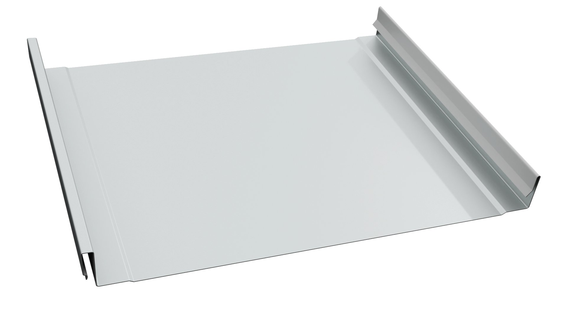 Metal Roofing, Siding, and Wall Panels in Regal White