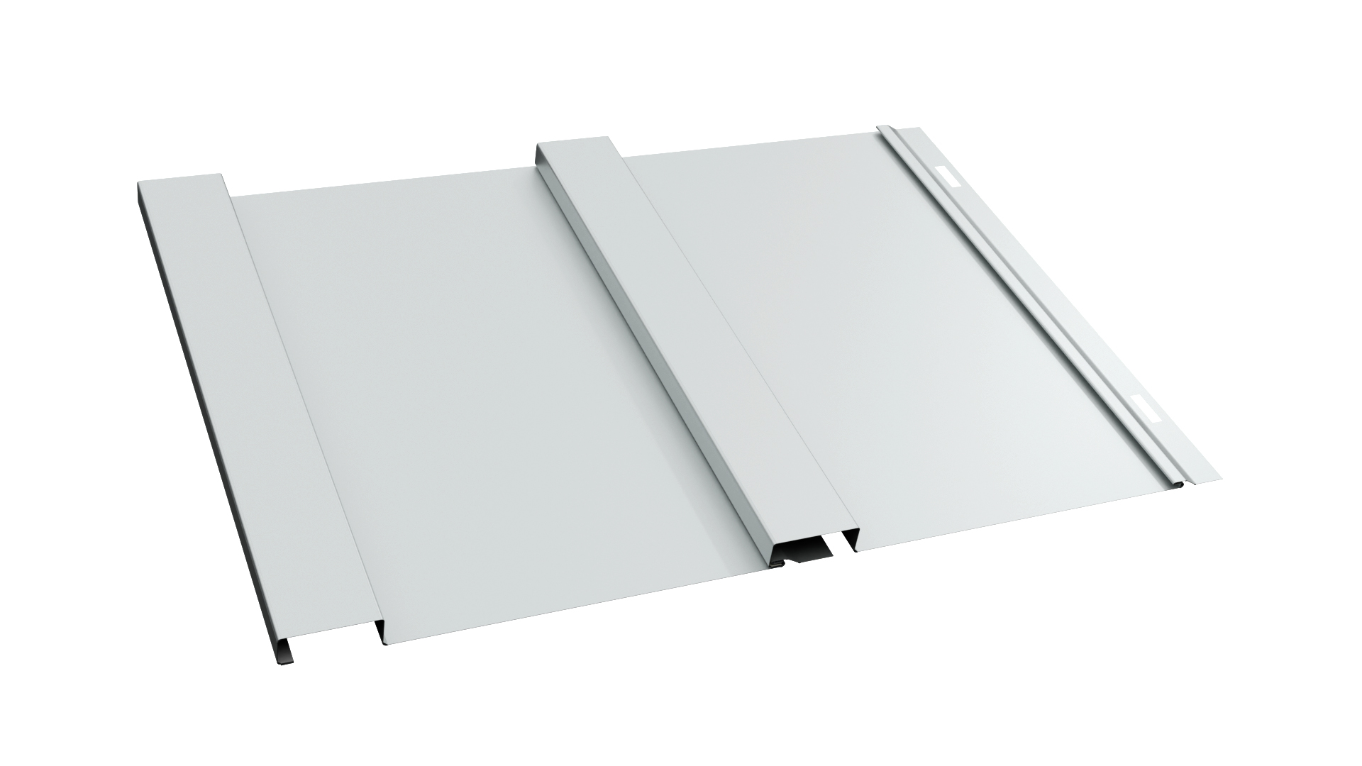 Metal Roofing, Siding, and Wall Panels in Regal White