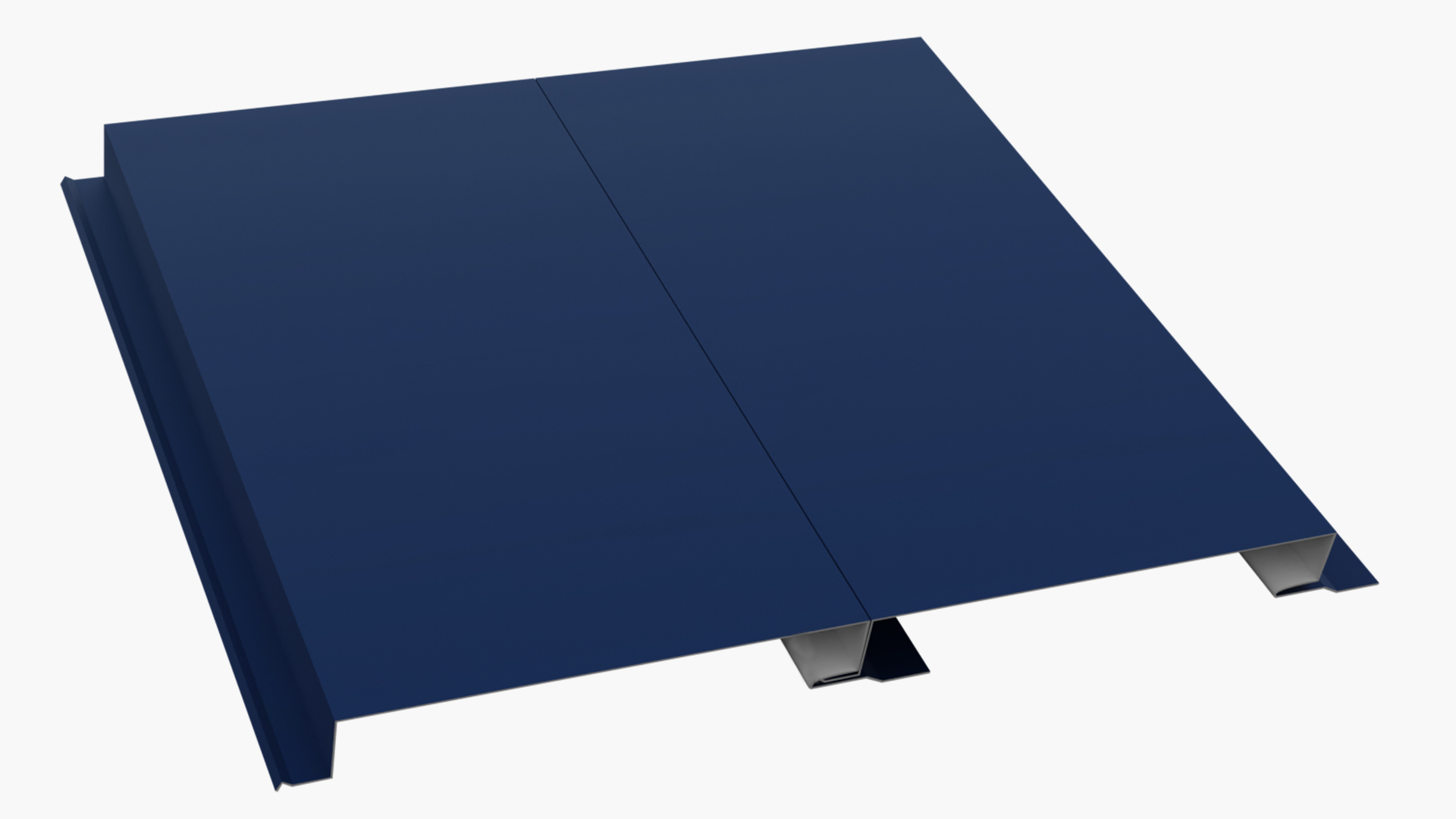 Metal Roofing, Siding, and Wall Panels in Royal Blue