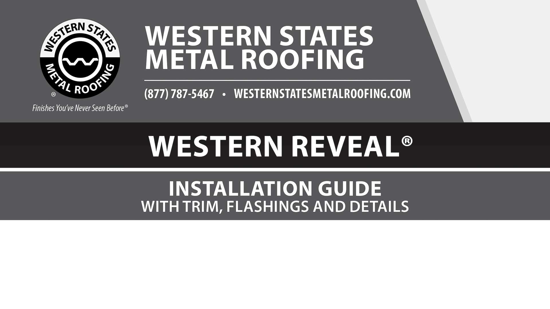 Metal Roofing & Metal Siding Installation Guides